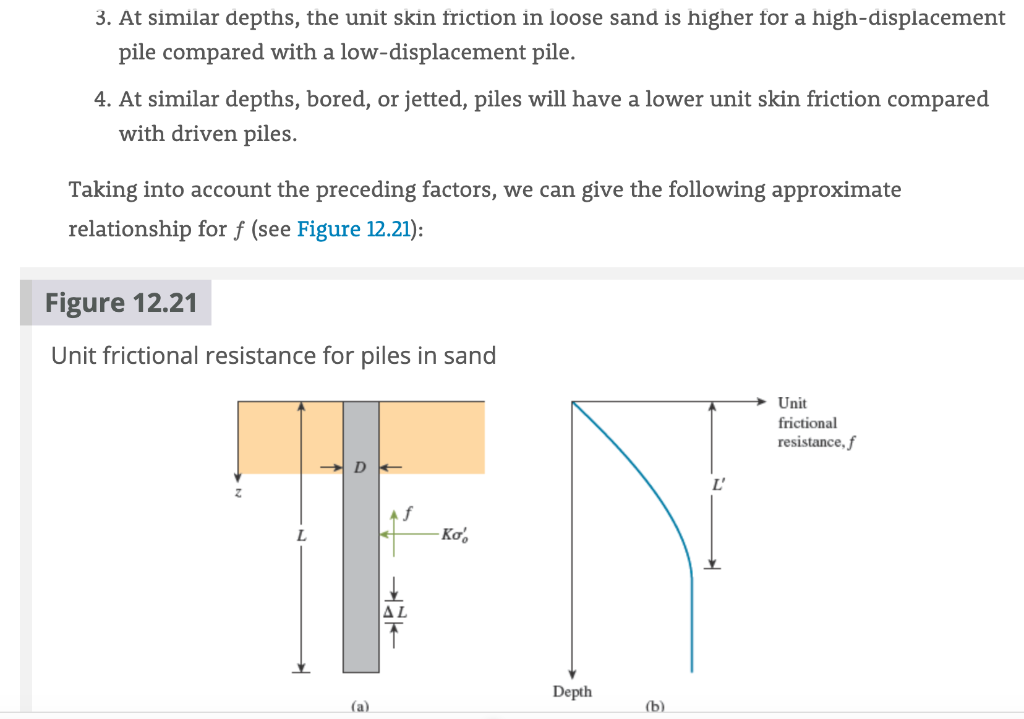 3 m Problem 2: A driven closed-ended pile, circular | Chegg.com