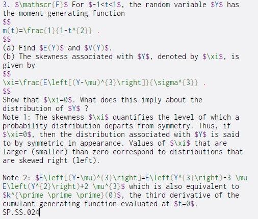 Solved 3. $\mathscr{F}$ For $-1 | Chegg.com