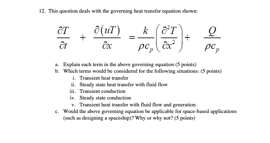Heat Transfer Equation