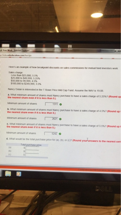 Solved Here's an example of how breakpoint discounts on | Chegg.com