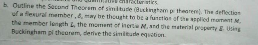 Solved cteristics. b. Outline the Second Theorem of | Chegg.com