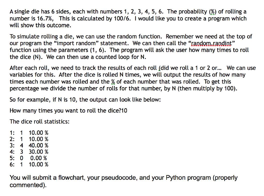 Solved A single die has 6 sides, each with numbers 1, 2, 3, | Chegg.com