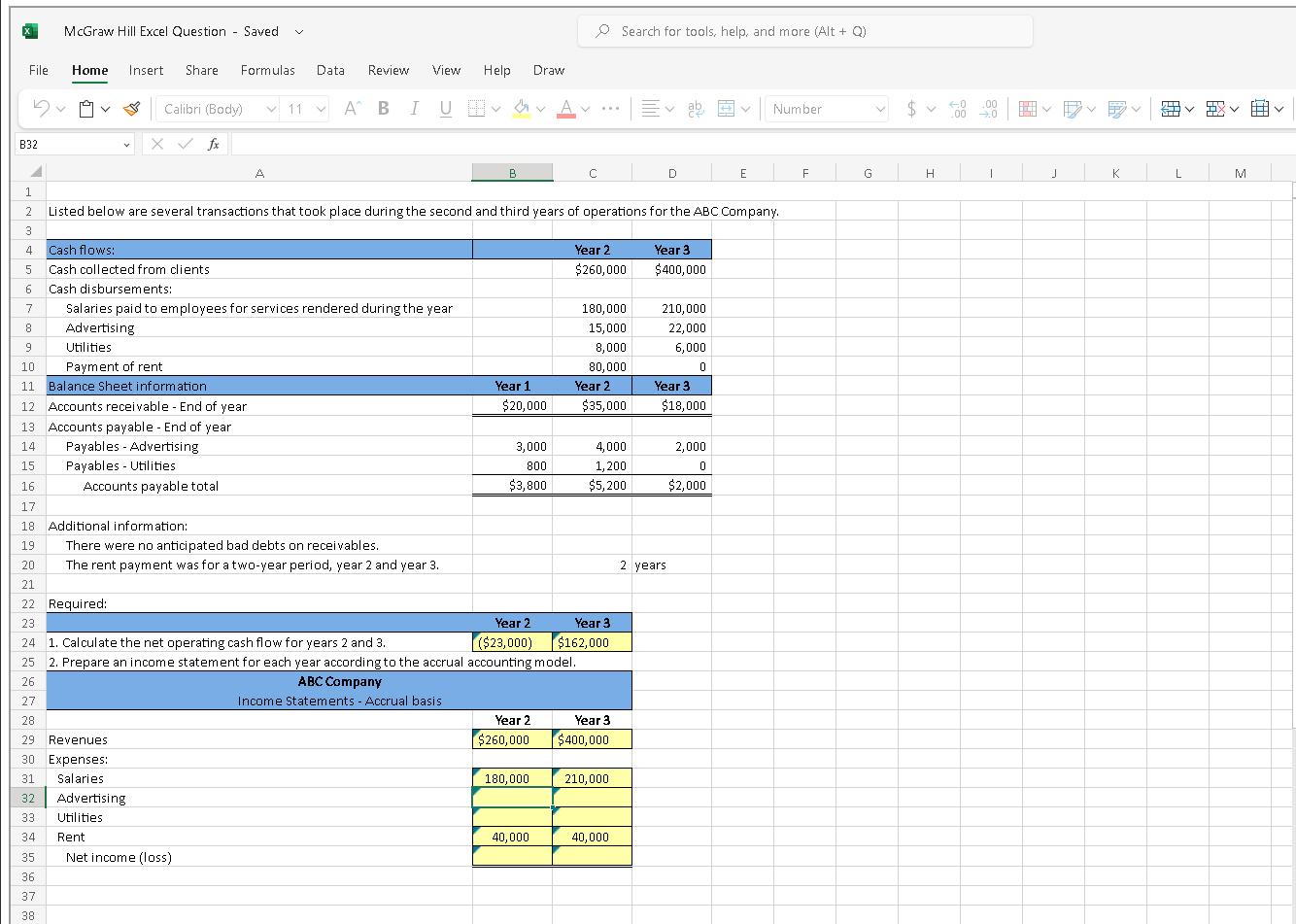 Solved Required:Calculate the net operating cash flow for | Chegg.com