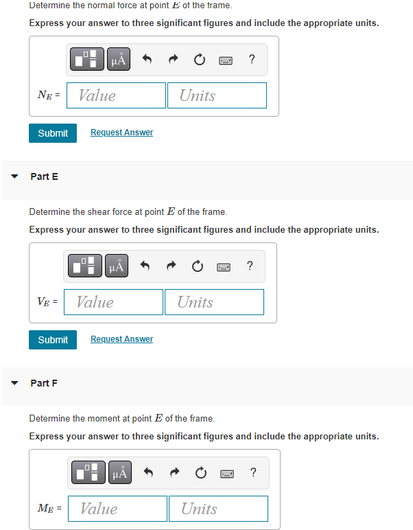 Solved In (Figure 1), w = 600 N/m. Follow the sign | Chegg.com