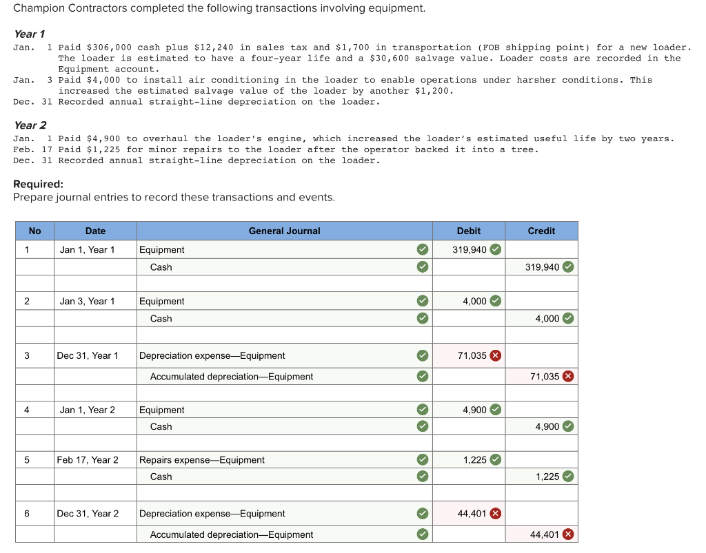 Solved Champion Contractors completed the following | Chegg.com