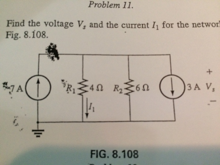 Solved SECTION 8.4 Current Sources in Parallel 11. For the | Chegg.com