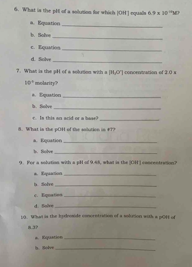 Solved The following equations may be used to solve a | Chegg.com