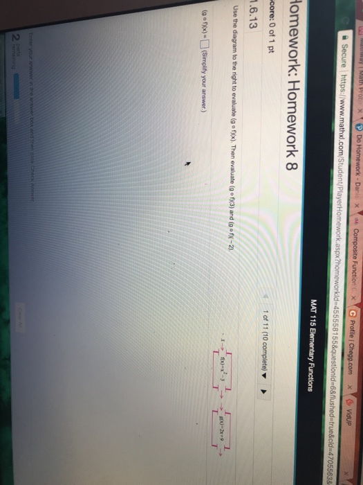 Solved Mat 115 Omework Homework 8 Core 0 Of 1 Pt 6 13 Use