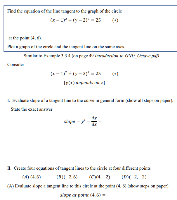 Solved 1. Use implicit differentiation procedure to find | Chegg.com