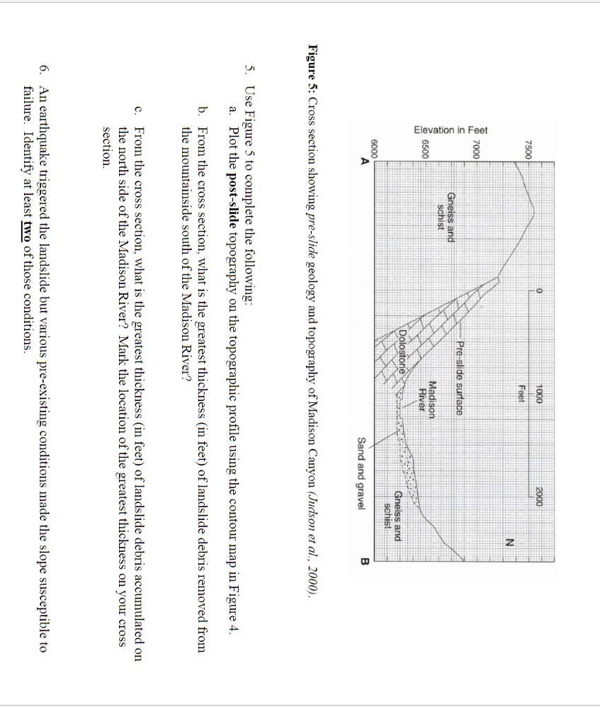 Solved Exercise 2: Debris Slide at Madison Canyon, Montana | Chegg.com