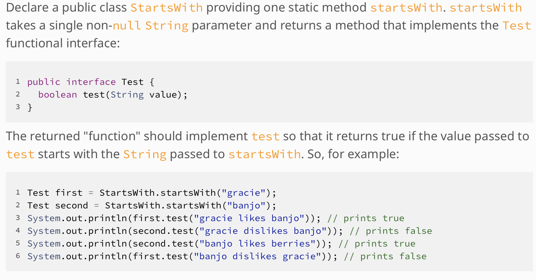Solved Declare a public class StartsWi th providing one | Chegg.com Solved Declare a public class StartsWi th providing one | Chegg.com