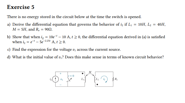 Solved Assume that the initial energy stored in the | Chegg.com