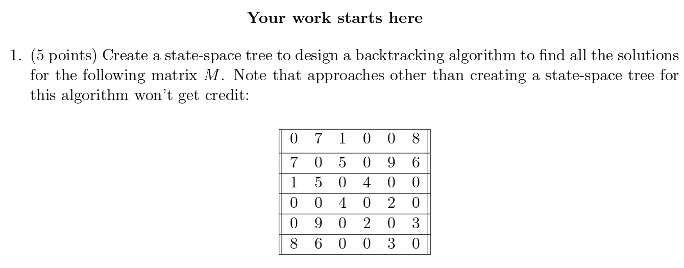 Solved Please solve this first question for me! First | Chegg.com