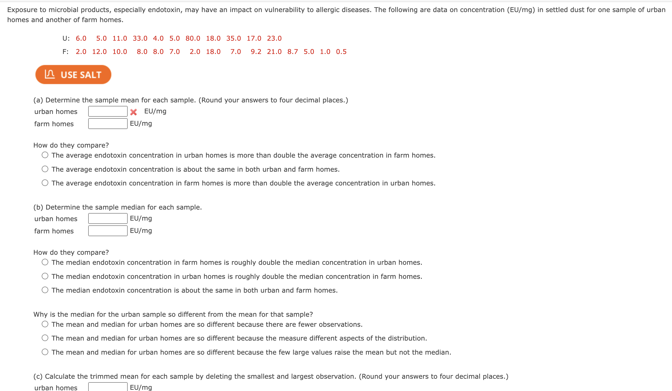 Solved 7H Comment on any interesting features of the | Chegg.com