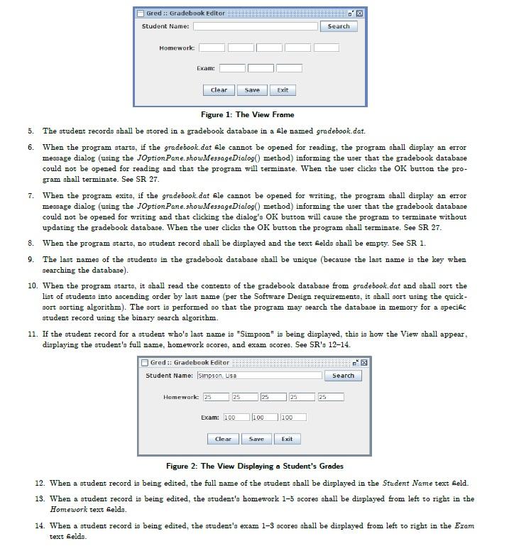 3 Background This project shall implement a program | Chegg.com