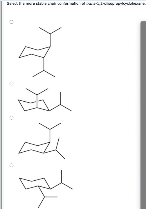 Solved Select both chair conformations of | Chegg.com