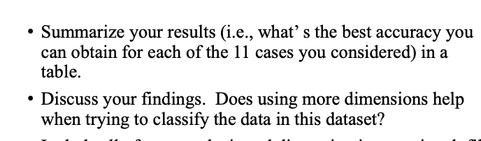 Solved Using the Iris dataset, focus on the species | Chegg.com