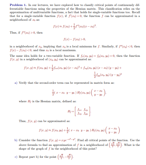 Solved Problem 1. ﻿In our lectures, we have explored how to | Chegg.com