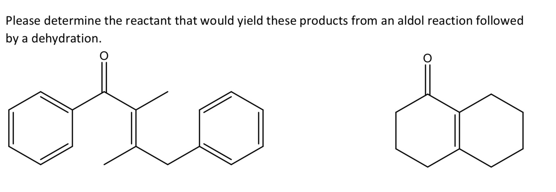 Solved Please determine the reactant that would yield these | Chegg.com