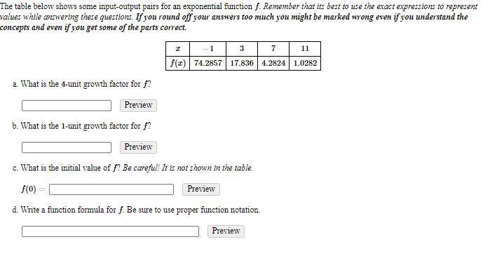 Solved The table below shows some input-output pairs for an | Chegg.com