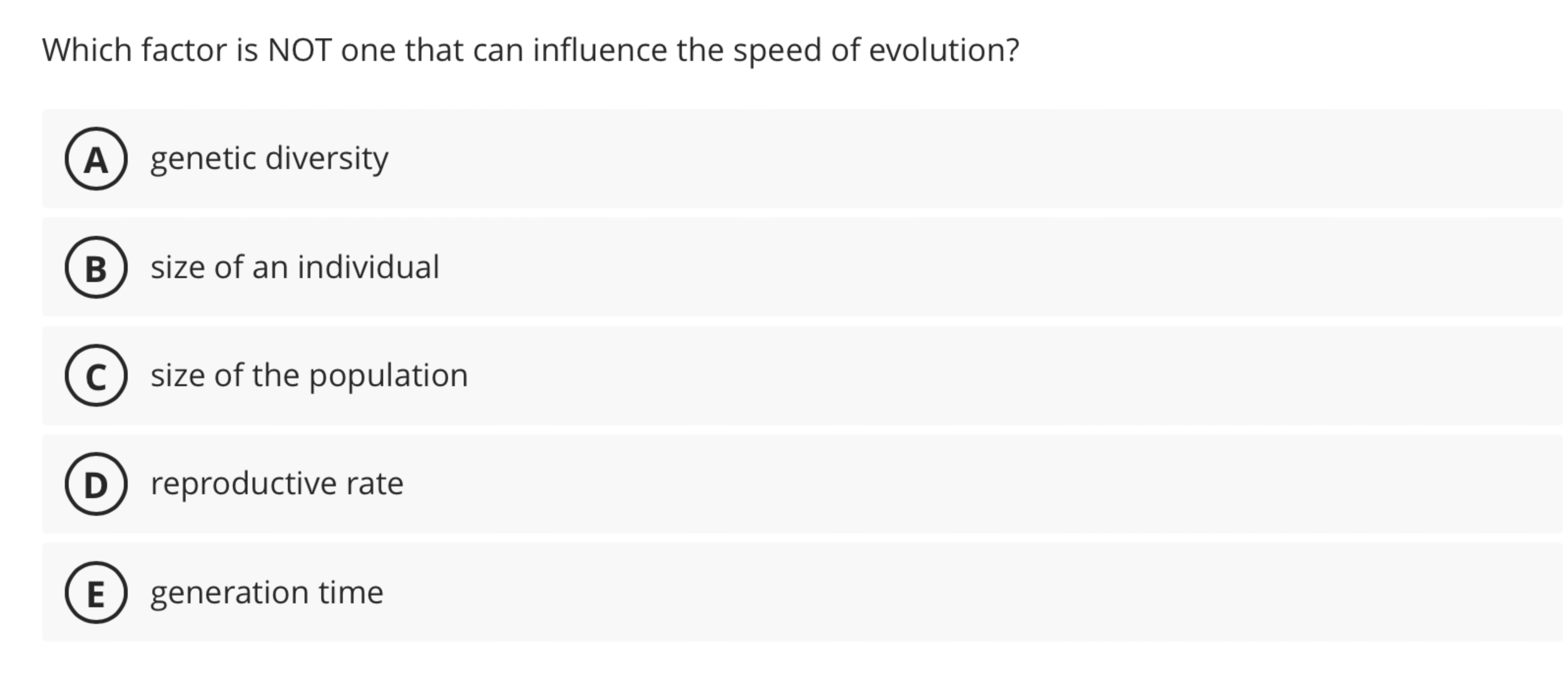 Solved Which factor is NOT one that can influence the speed | Chegg.com
