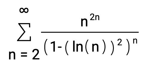 Solved 2n Μ 8 Σ n η = 2(1- (In(n)))" | Chegg.com
