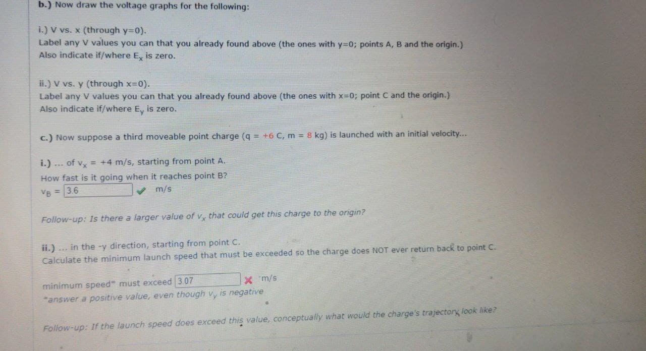 Solved Double charge: Two point charges (each of identical | Chegg.com