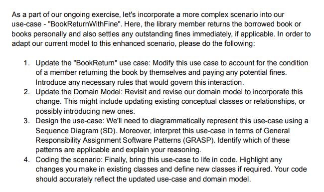 Solved As a part of our ongoing exercise, let's incorporate | Chegg.com