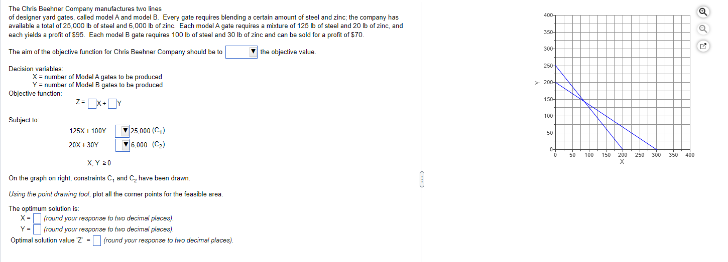 Solved The Chris Beehner Company manufactures two lines of | Chegg.com