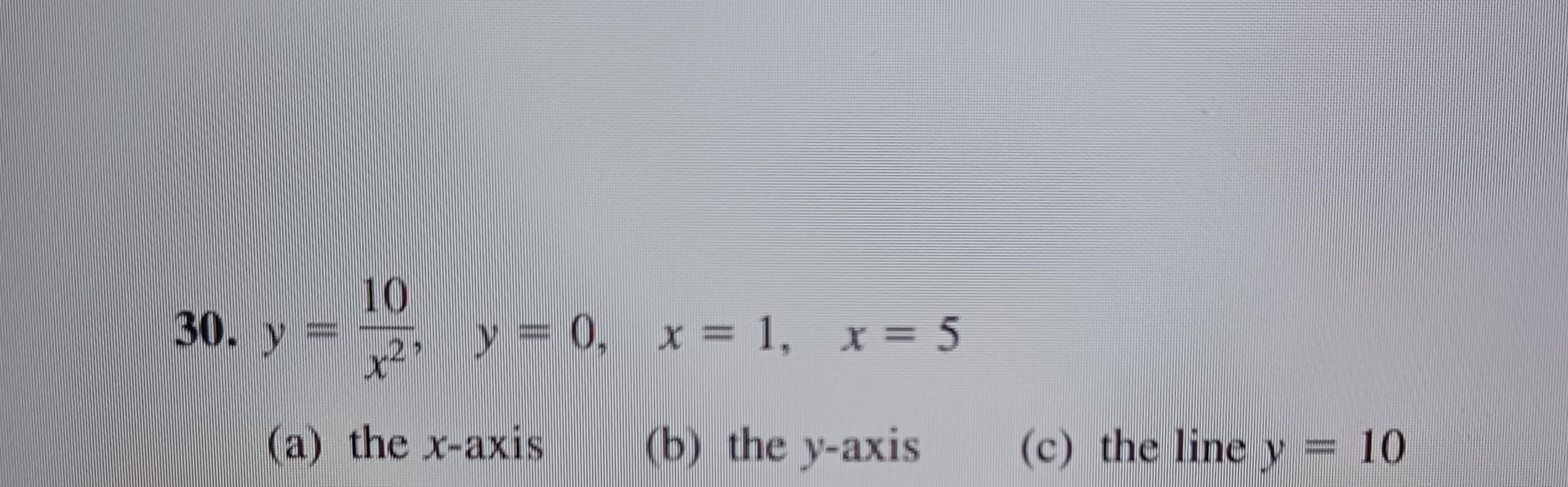 Solved Choosing a Method In Exercises 29–32, use the disk | Chegg.com