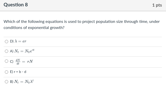 Solved Which of the following equations is used to project | Chegg.com