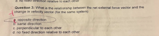 Solved Question 3: What is the relationship between the net | Chegg.com