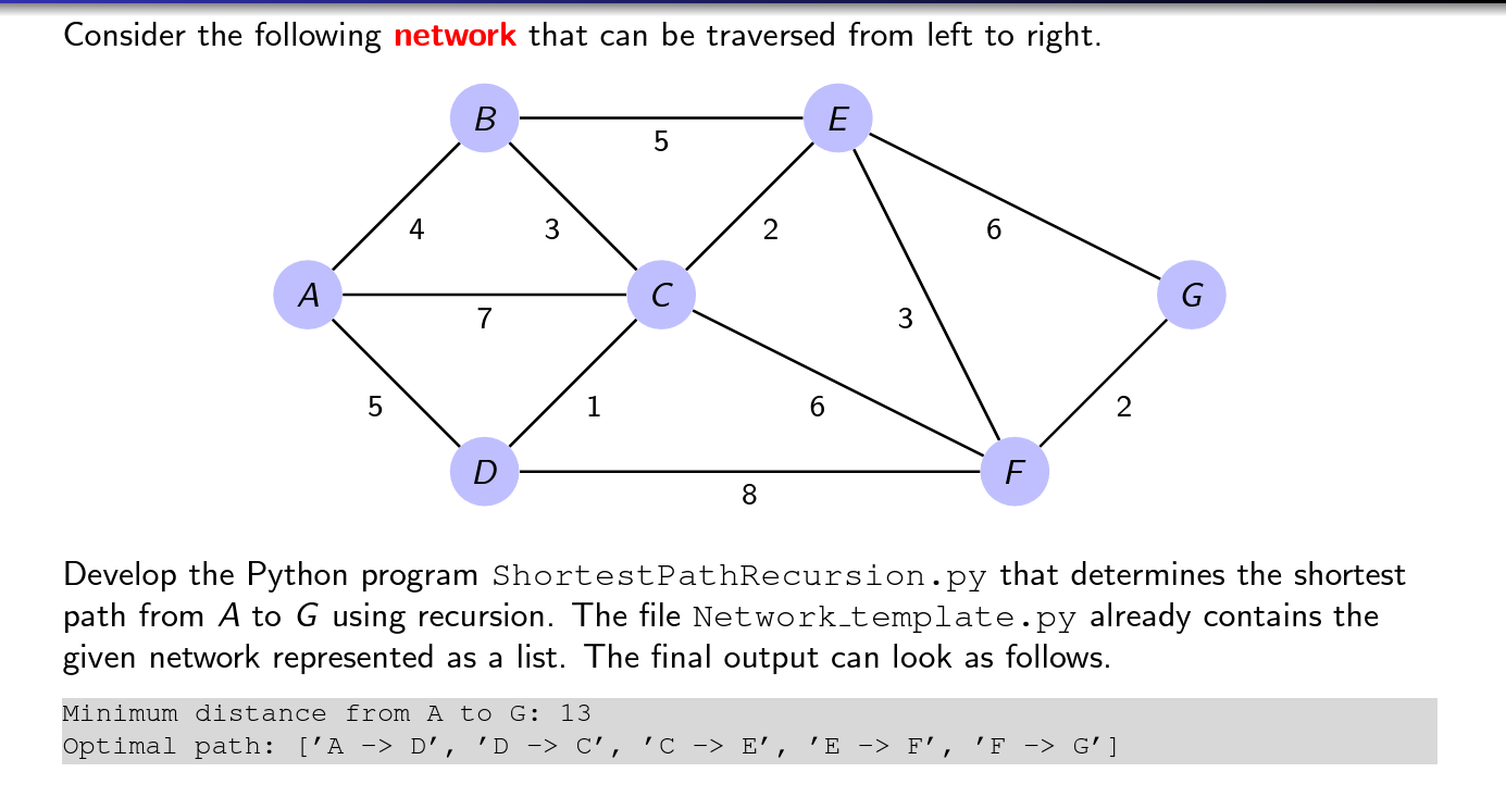 Solved Consider the following network that can be traversed | Chegg.com