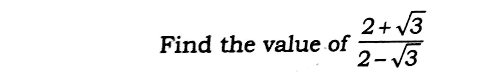 Solved 2+13 Find the value of 2-3 | Chegg.com