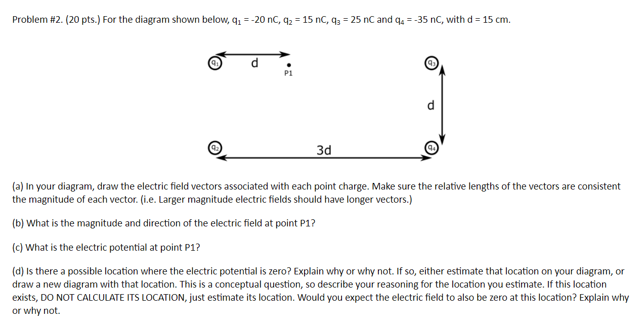 Solved Problem #2. (20 pts.) For the diagram shown below, 91 | Chegg.com