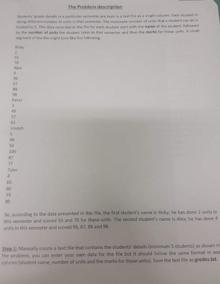 Solved lare an array of the structure shown below the | Chegg.com