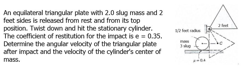 Solved 2 feet 1/2 feet radius An equilateral triangular | Chegg.com