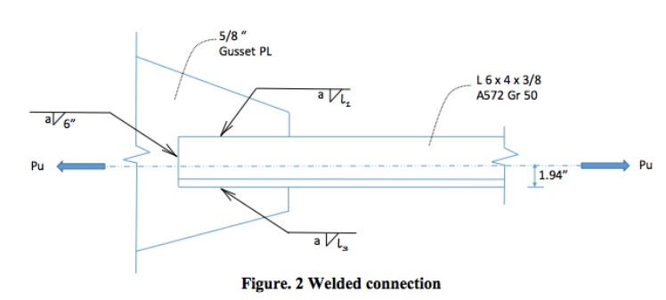 Using LRFD and AISC, design the fillet welds to | Chegg.com