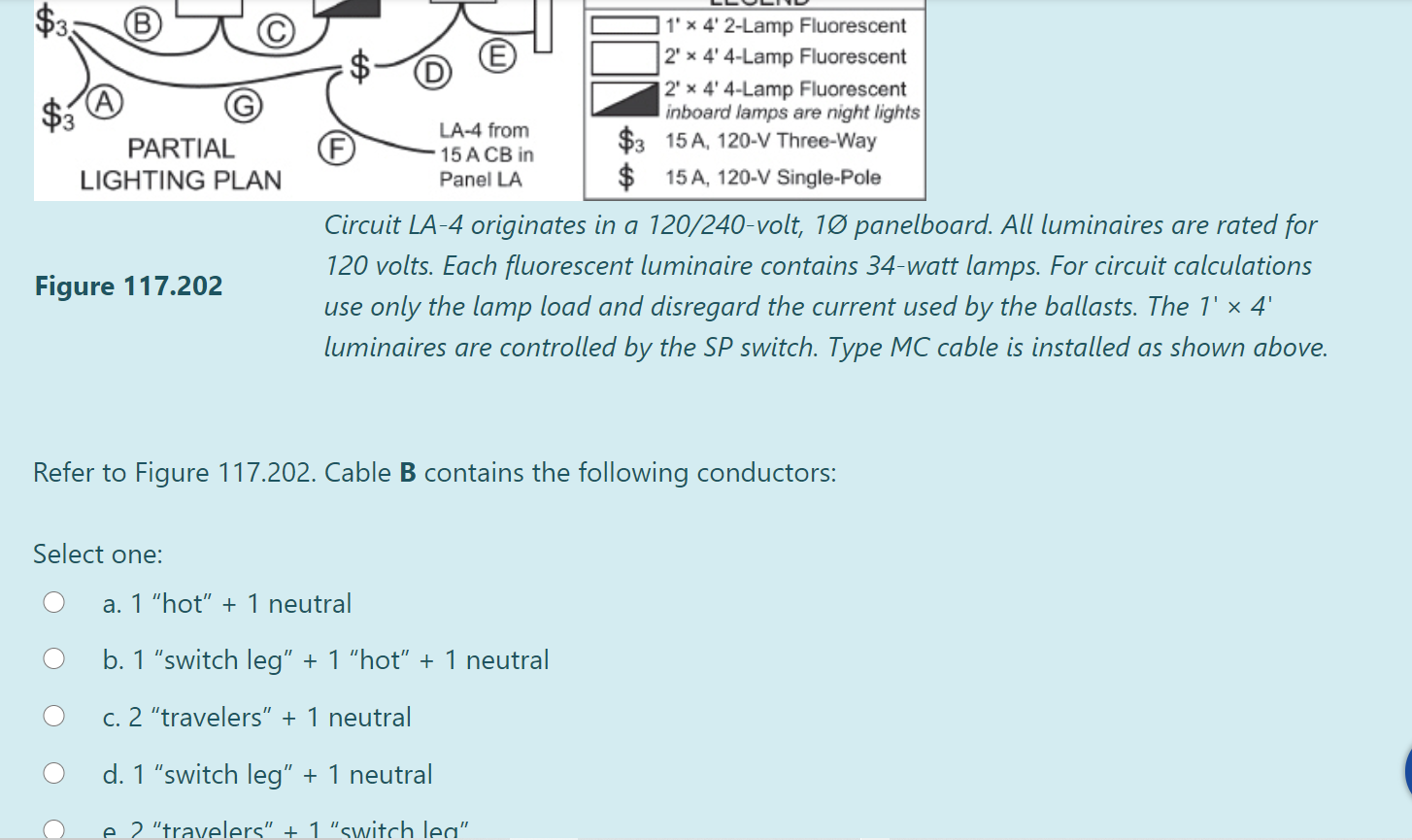 Solved Luminaires that are installed on the outside of an | Chegg.com