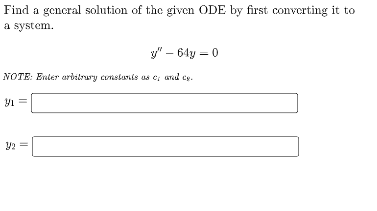 Solved Find a general solution of the given ODE by first | Chegg.com