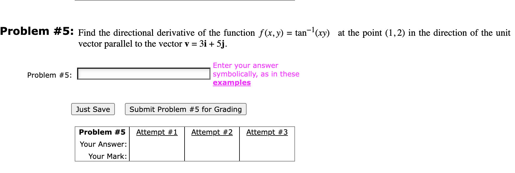 Solved blem \#5: Find the directional derivative of the | Chegg.com