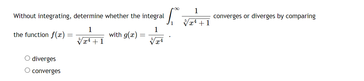 Solved Without integrating, determine whether the integral | Chegg.com