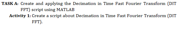Solved Task A Create And Applying The Decimation In Time 0014