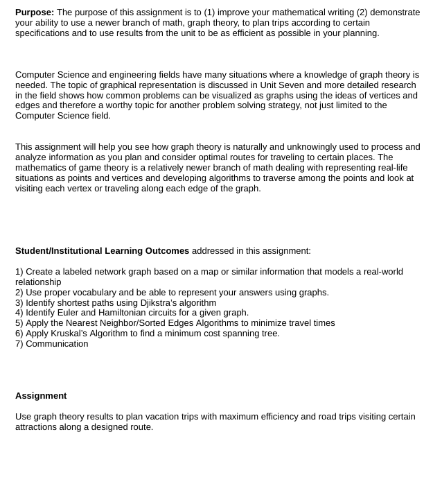 Solved Purpose The Purpose Of This Assignment Is To 1 