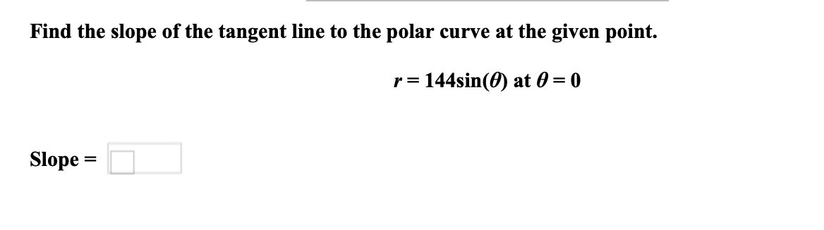 Solved Find an equation of the tangent line to the curve | Chegg.com