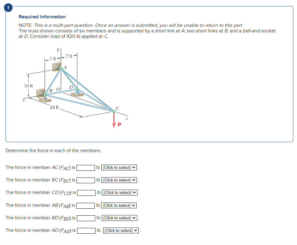 Solved Required information NOTE: This is a multi-part | Chegg.com