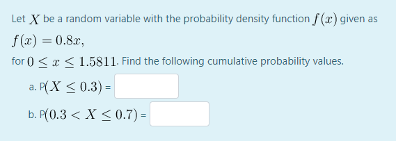 Solved Let be a random variable with the probability | Chegg.com