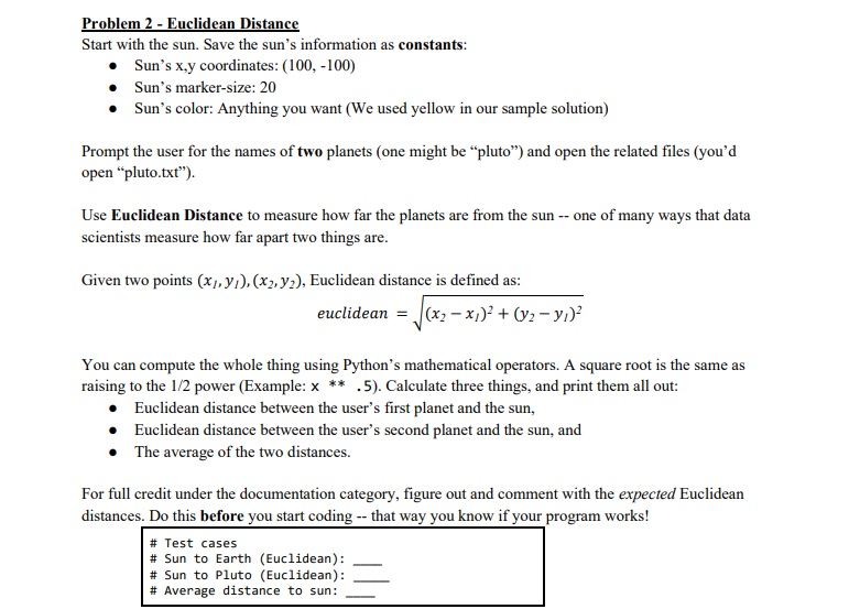 Solved Use python and display correct outputs This is simple | Chegg.com