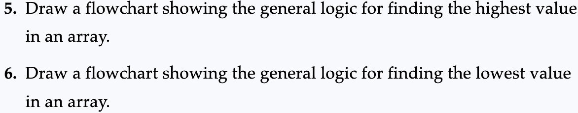 Solved 5. Draw a flowchart showing the general logic for | Chegg.com