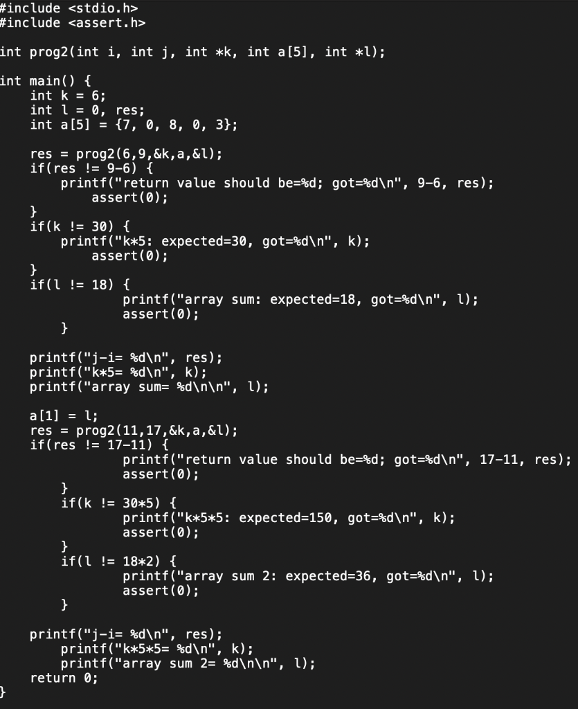 Given the following C code, write an IA32 Assembly | Chegg.com
